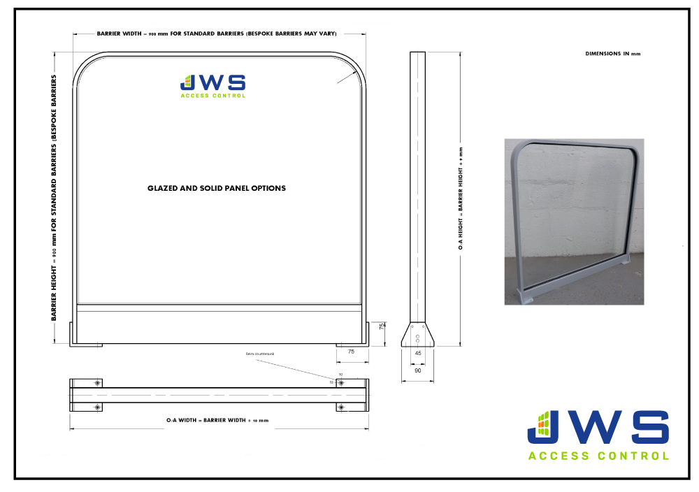 Automatic Door Safety Barriers – Floor to Floor Access Control ...